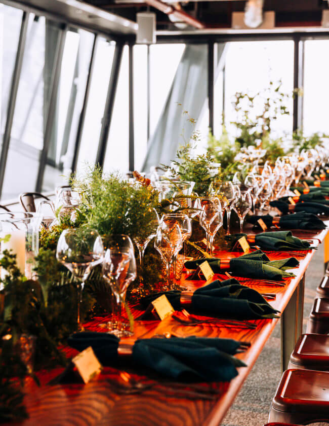 Receptions – Landing Forty Two